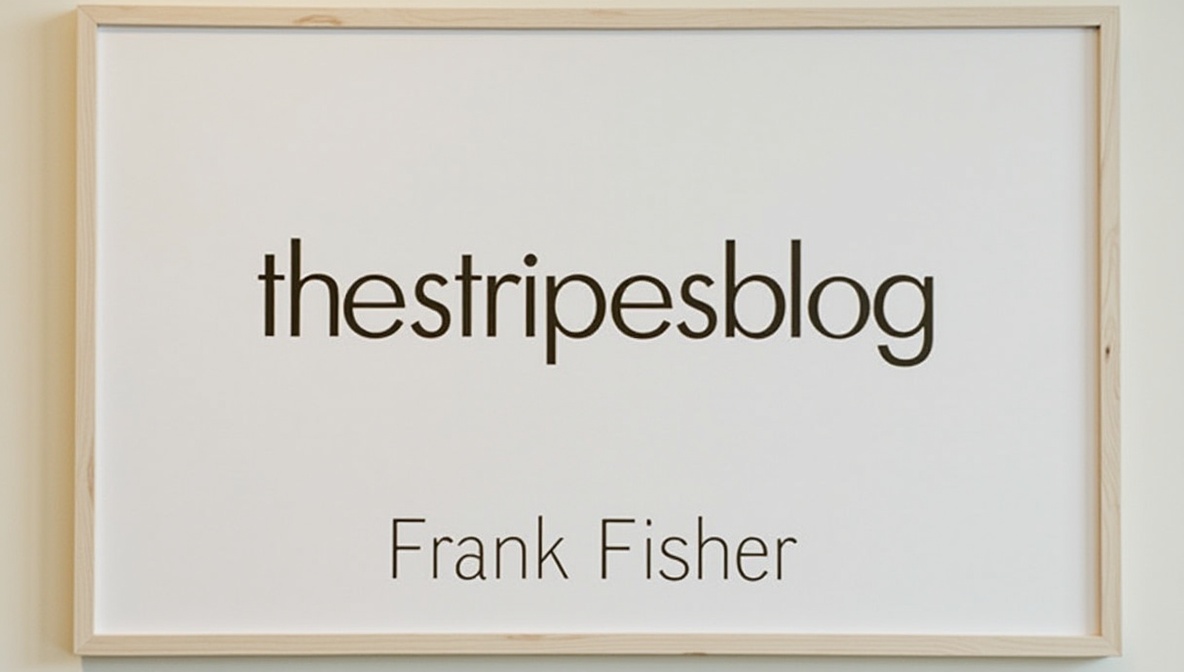 thestripesblog contact frank fisher – How to Reach Frank Fisher Quickly ...